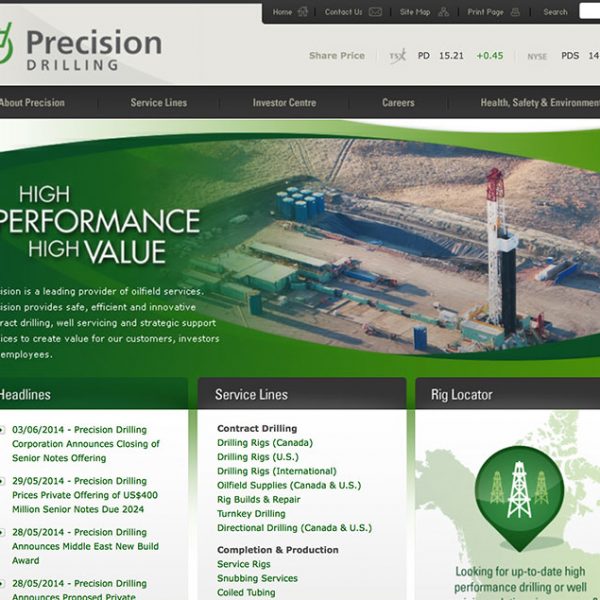 Precision Drilling – Calgary Alberta Canadian Fine Artist | Creative Director | Senior Designer ...